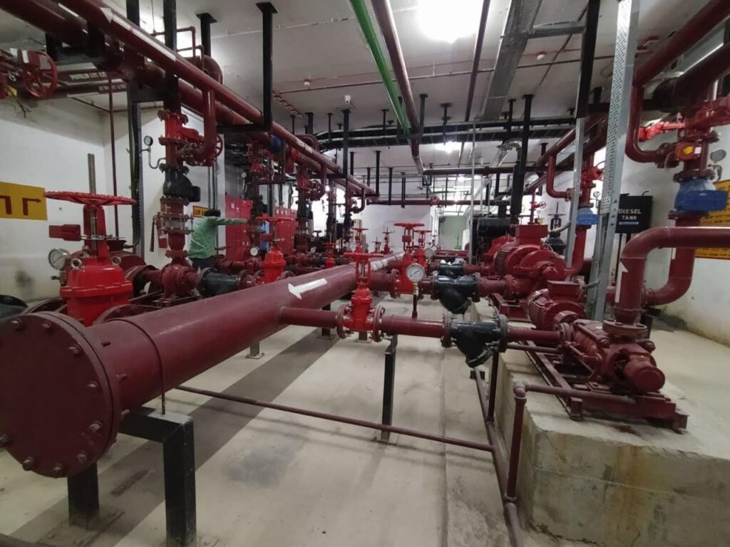 Firefighting Pump Room - Pipe Fitter Formula